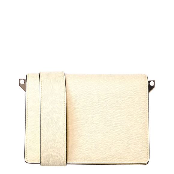 Valextra | Bags | Valextra Swing Small Leather Shoulder Bag White ...
